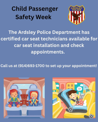 September 21-27th is Child Passenger Safety Week! | Ardsley NY
